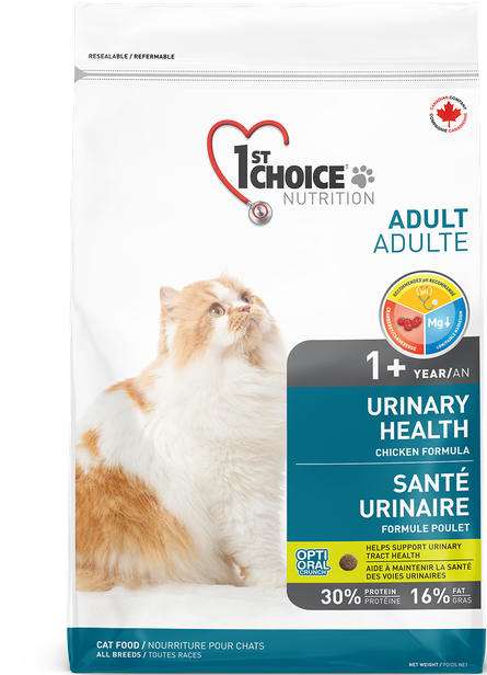 1st Choice Nutrition Urinary Health Chicken Dry Adult Cat Food - 1.8kg – The Pet Source