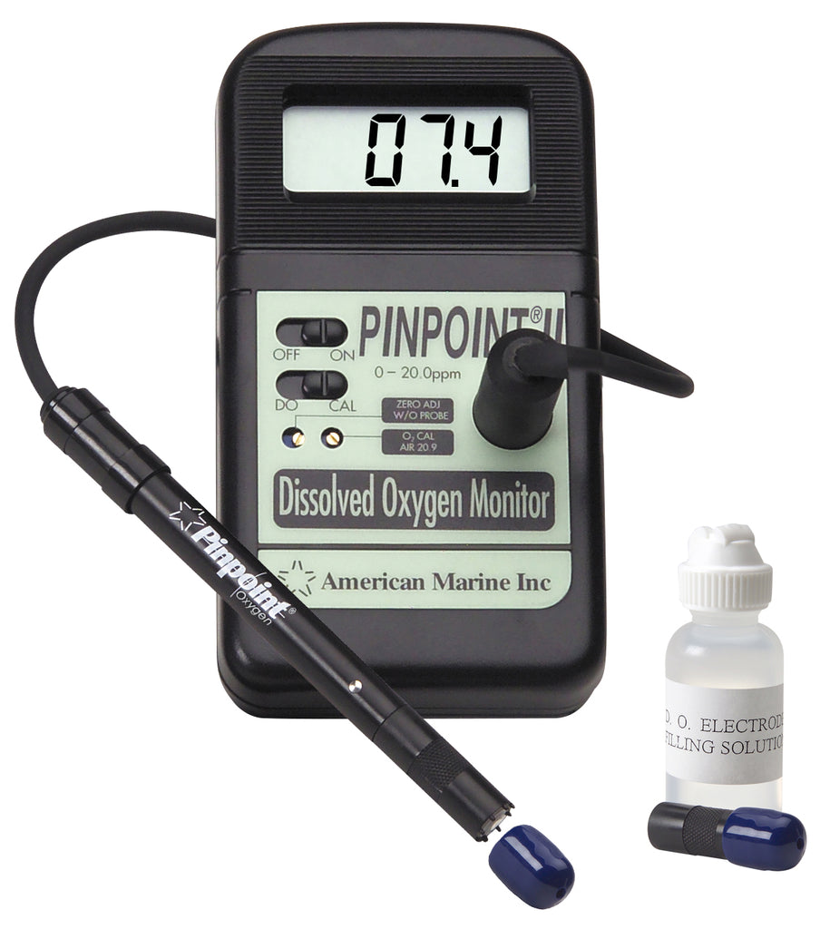 American Marine PINPOINT II Oxygen Monitor – The Pet Source